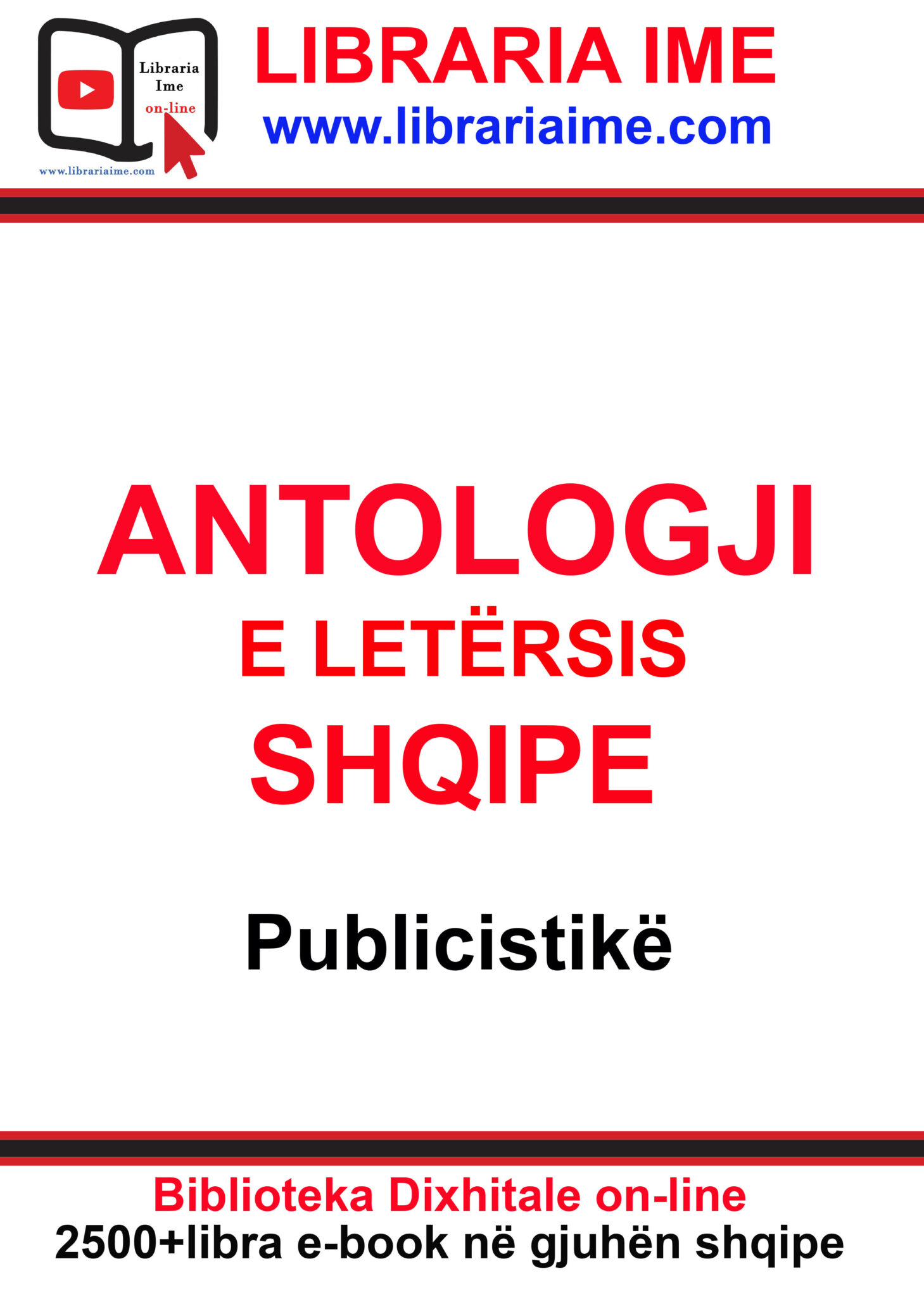 Grup Autoresh Antologji e Letersis Shqipe e book - Libraria Ime