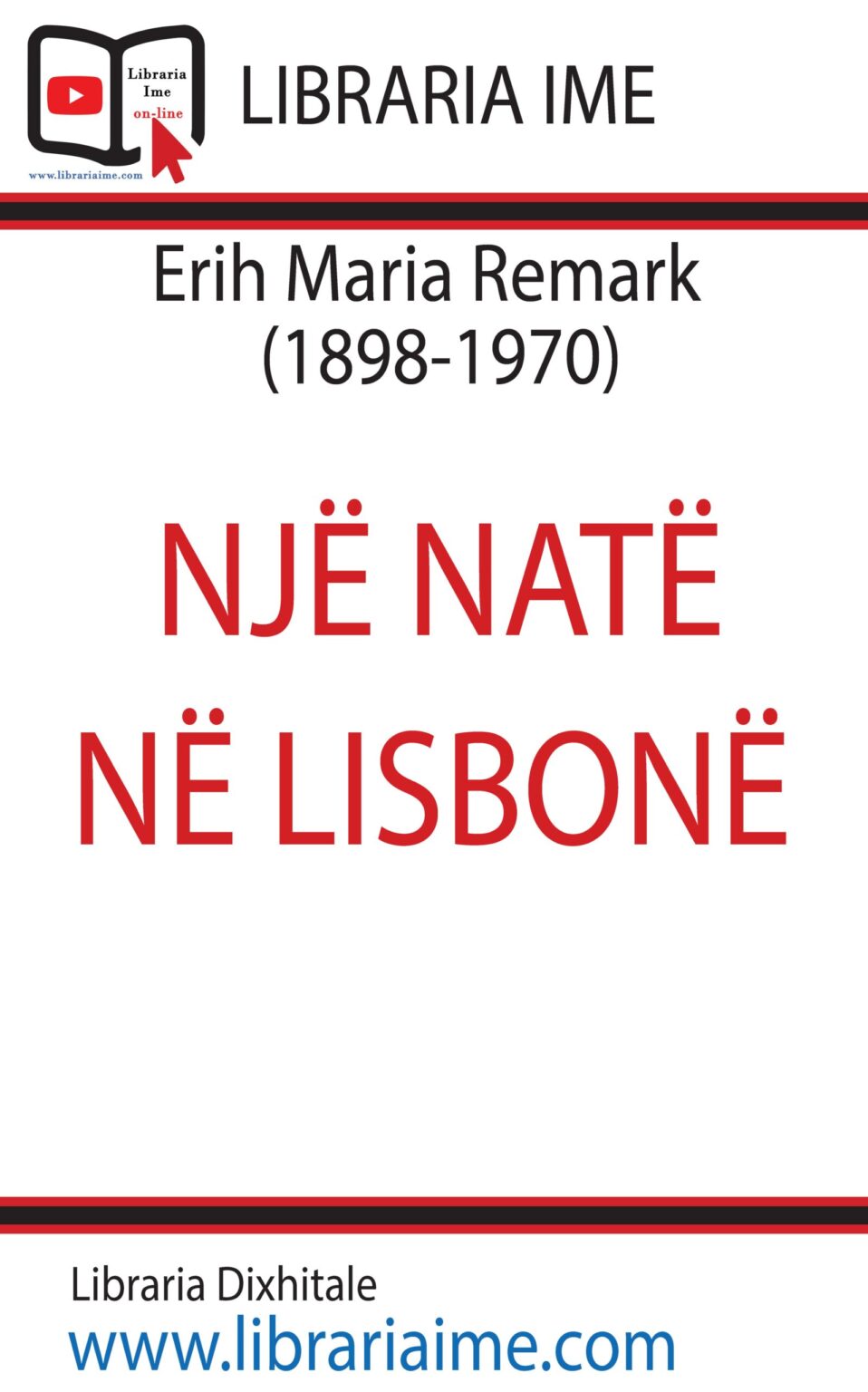 Erih Maria Remark Nje Nate ne Lisbone e book - Libraria Ime