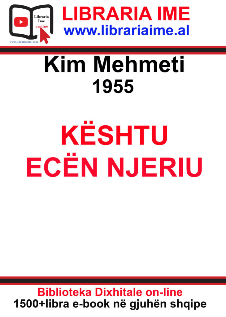 Kim Mehmeti Keshtu Ecen Njeriu e book - Libraria Ime